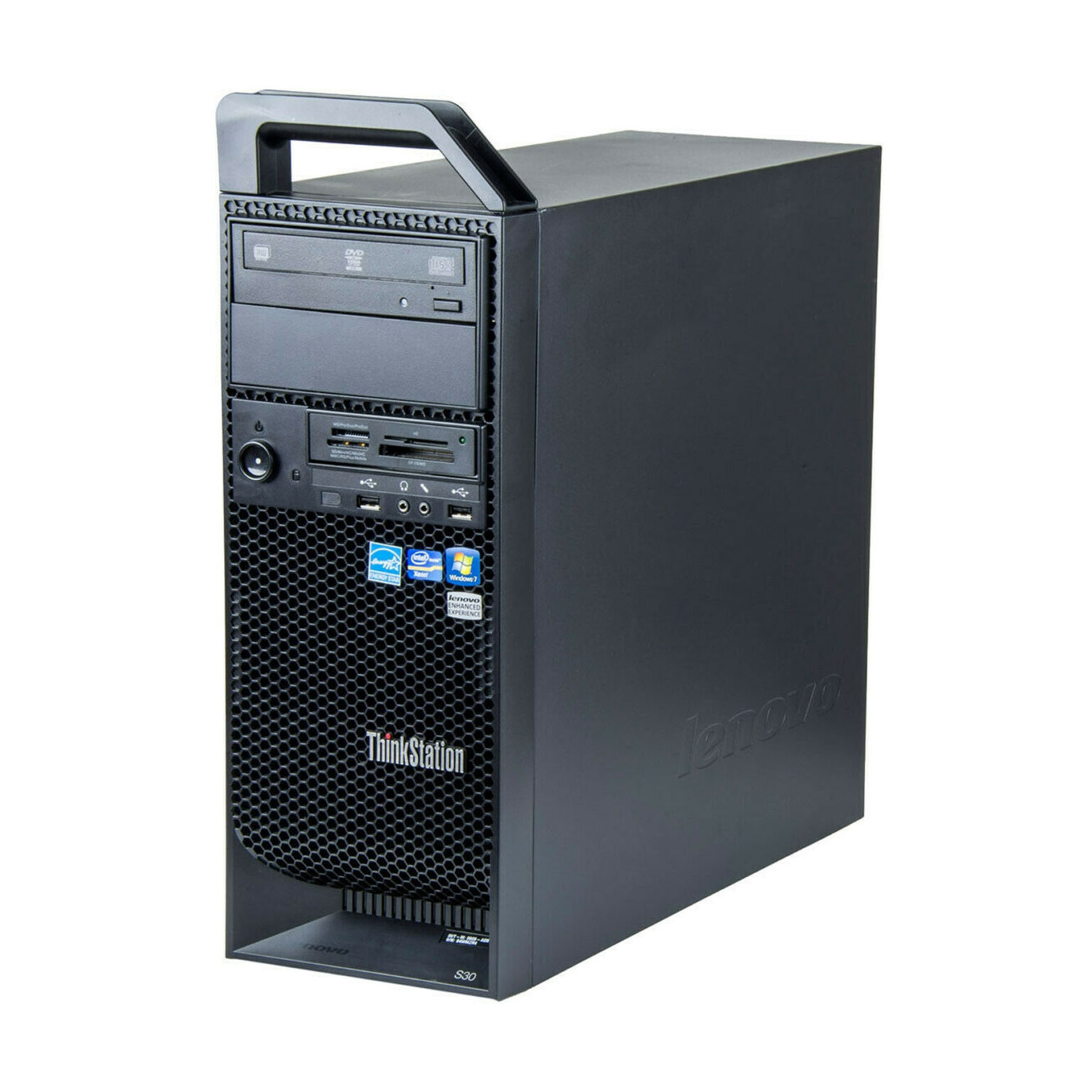 Lenovo S30 Workstation Xeon E5-1620 64GB Ram 500GB SSD 1TB SATA Quadro ...